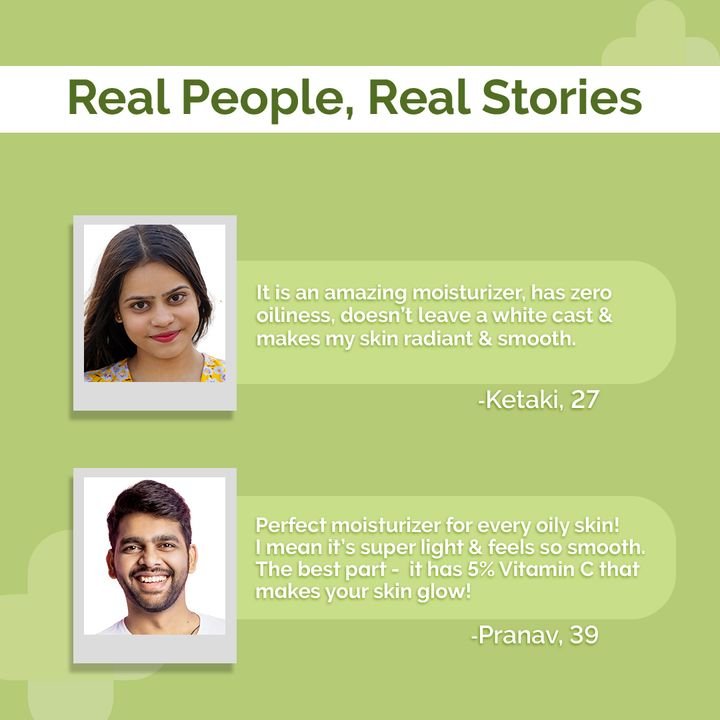 5% Vitamin C Oil-Free Daily Face Moisturizer for Skin Radiance – 100g ...